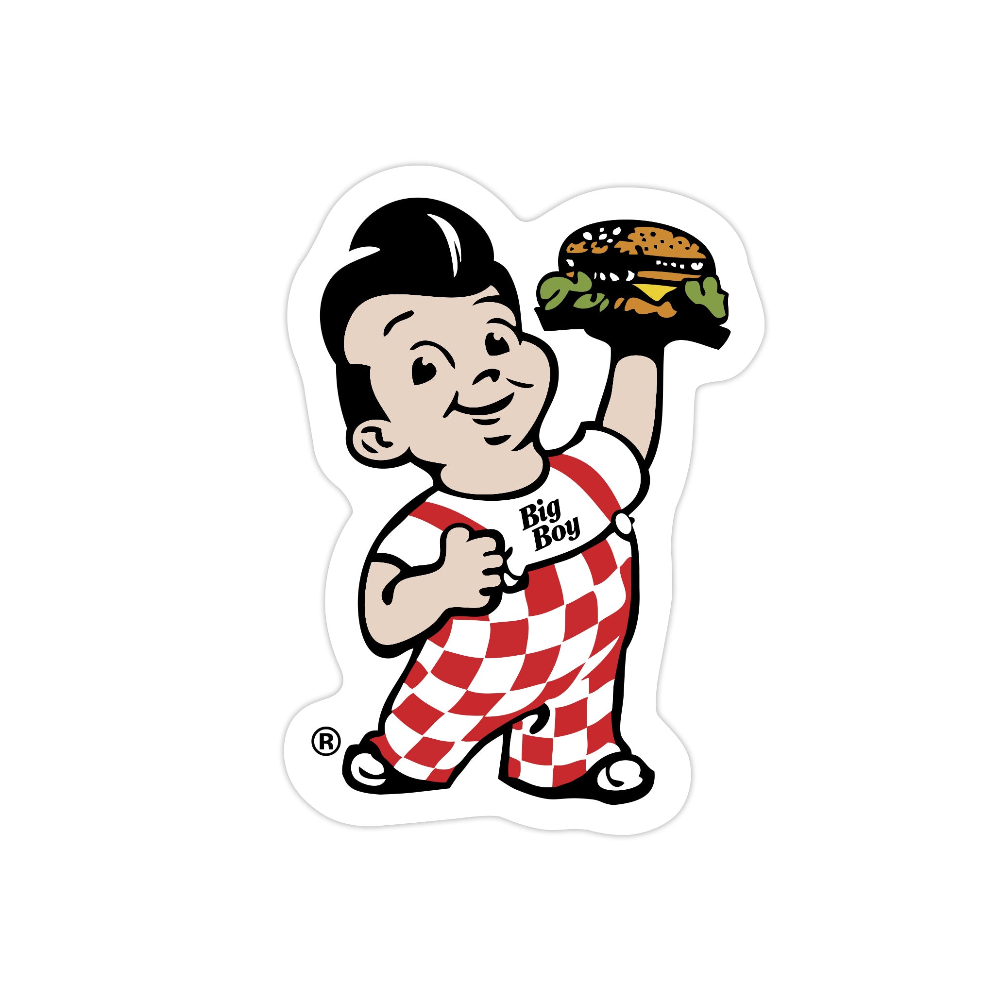 Big Boy "Southpaw" Stickers – Bob’s Big Boy Burbank
