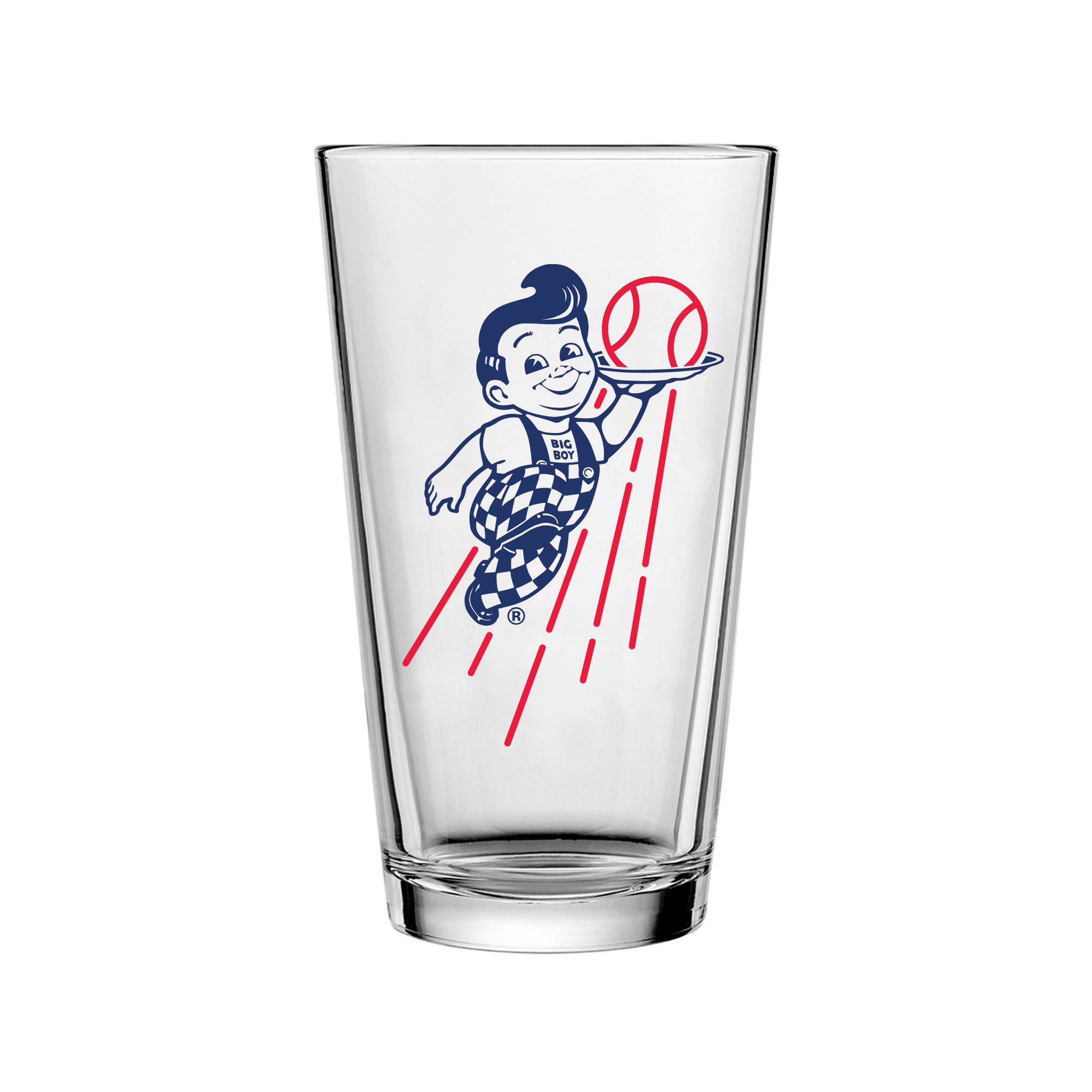 Big Boy "Baseball" Pint Glass – Bob’s Big Boy Burbank