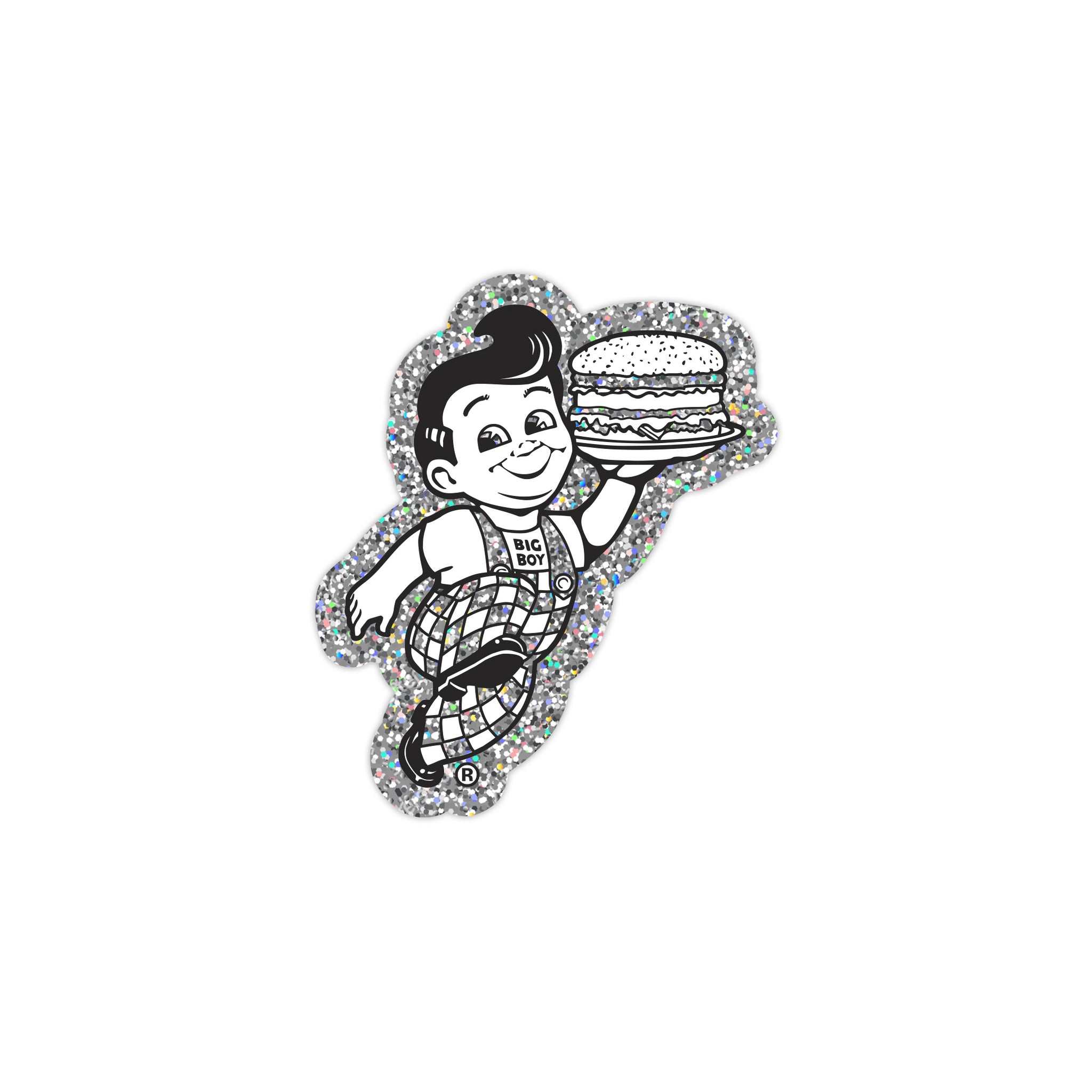 Big Boy "Glitter" Stickers – Bob’s Big Boy Burbank