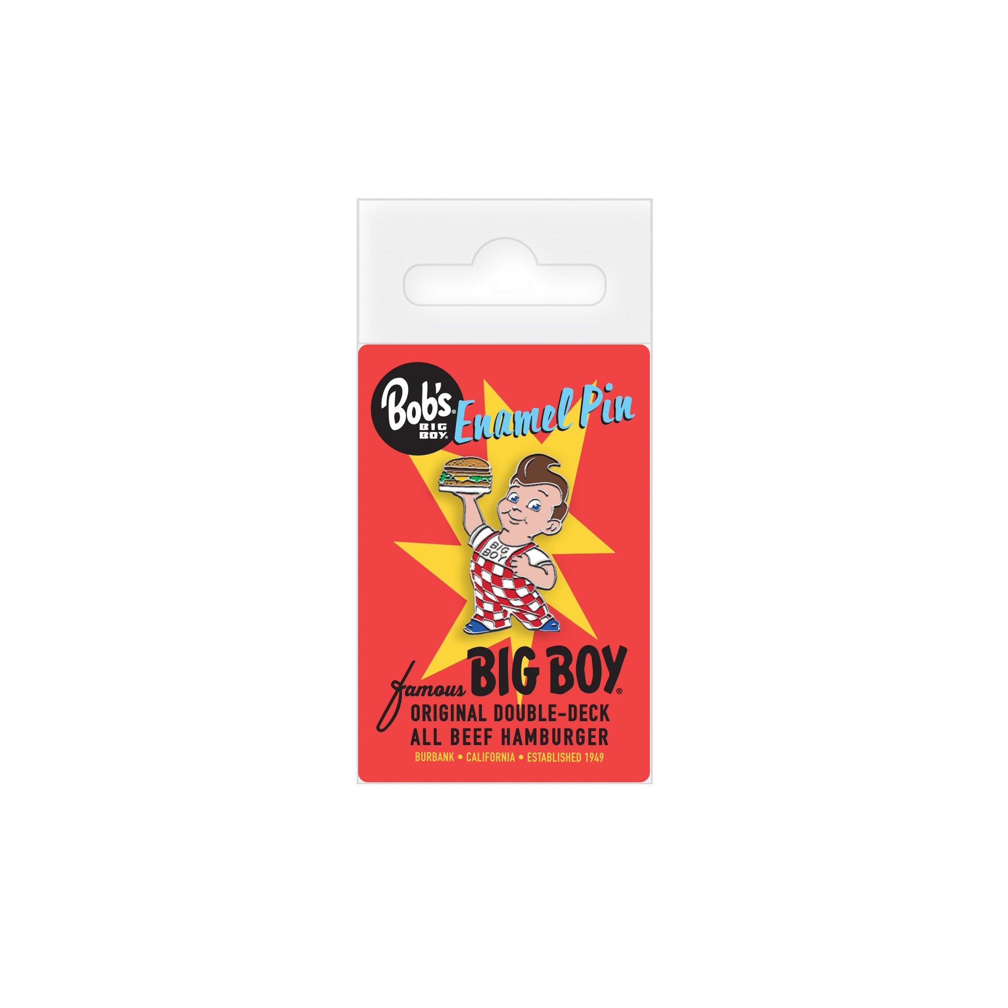 Big Boy Enamel Pin – Bob’s Big Boy Burbank