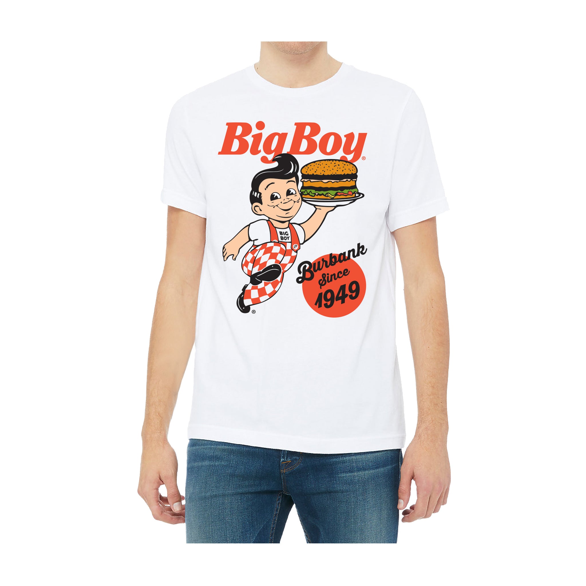 Big Boy Poster T-shirt – Bob’s Big Boy Burbank