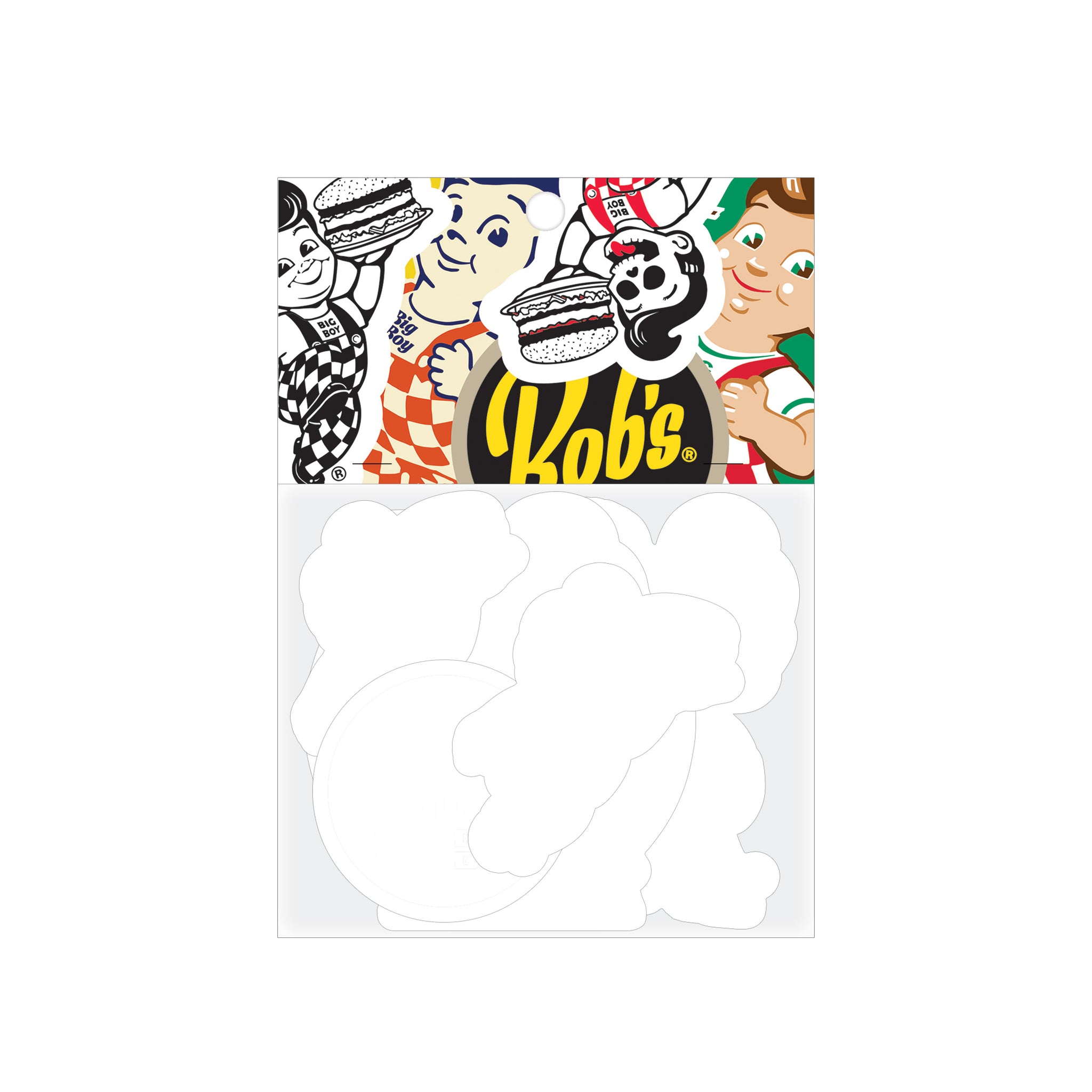 Big Boy "5-Pack" Stickers – Bob’s Big Boy Burbank
